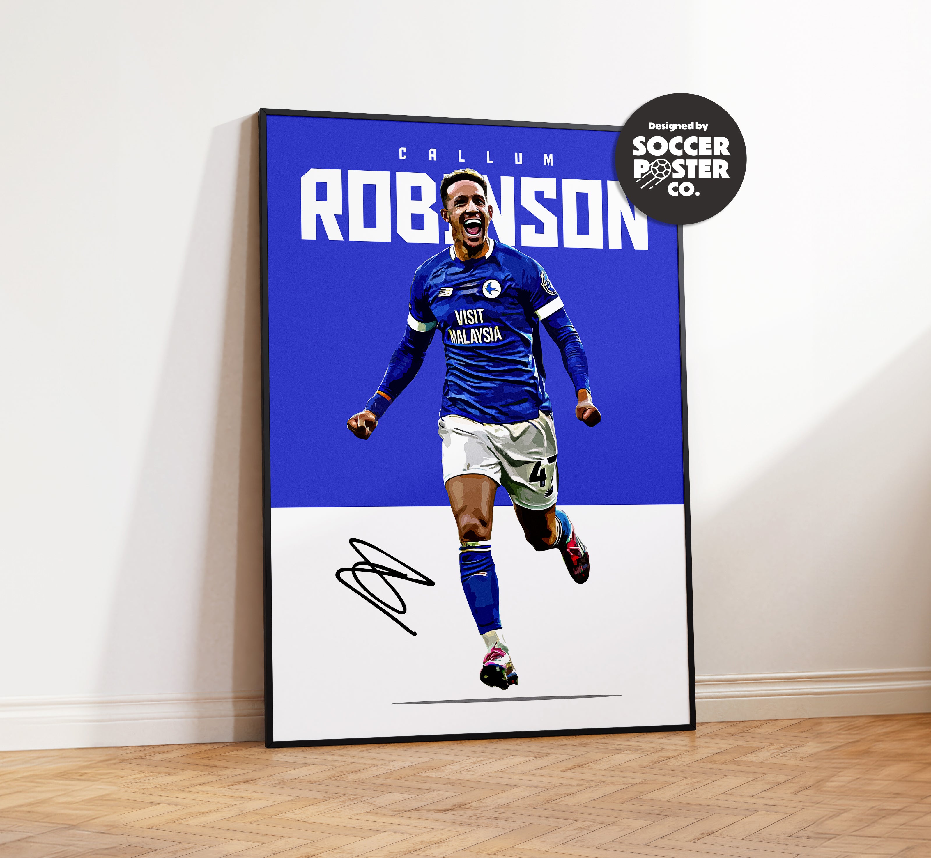 Callum Robinson 24/25 4K Poster – SoccerPosterCo