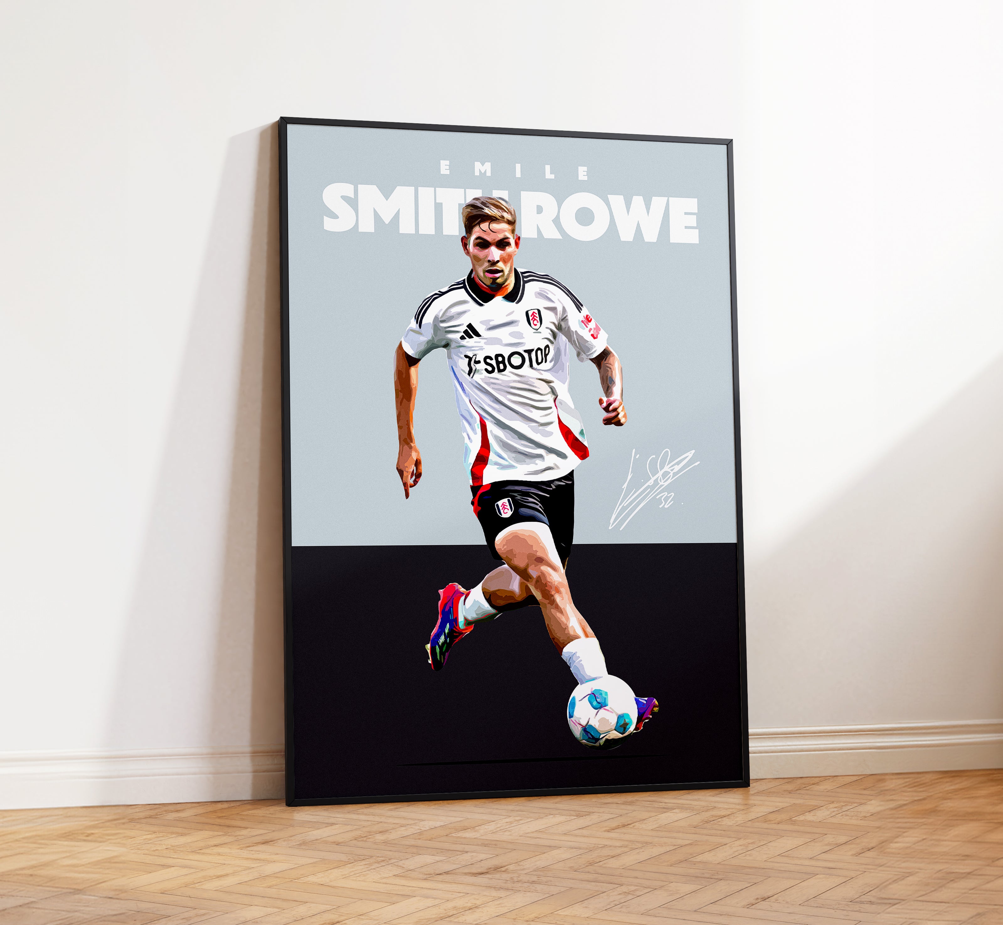 Emile Smith Rowe 24/25 4K Poster – SoccerPosterCo