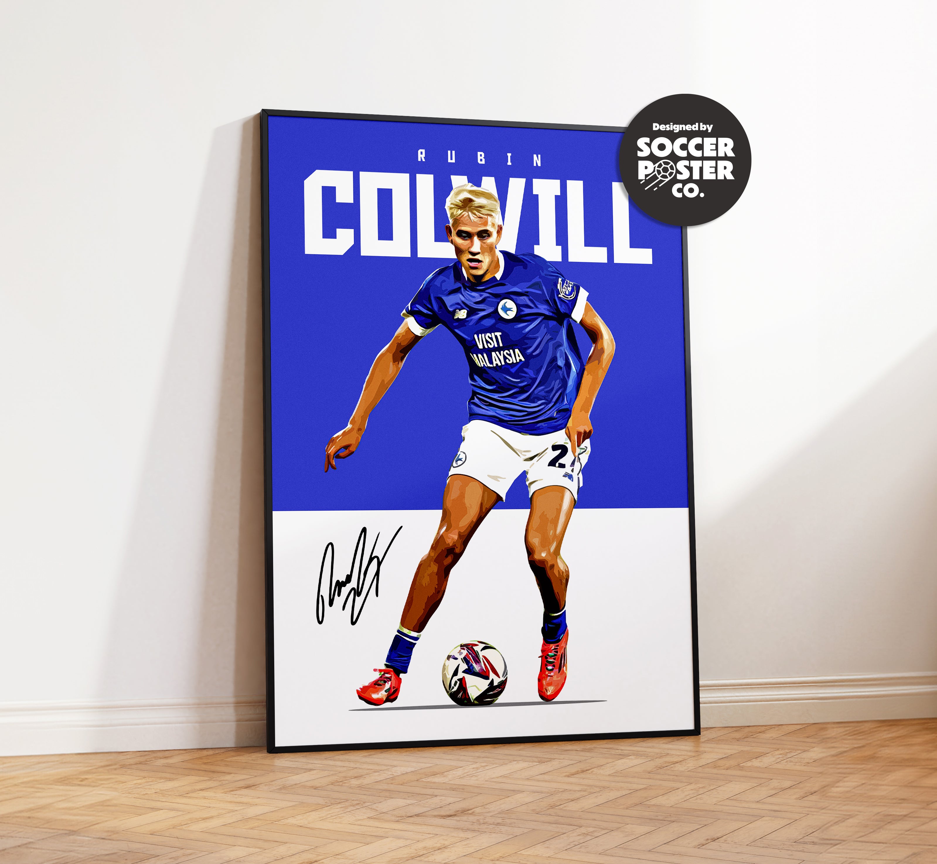 Rubin Colwill 24/25 4K Poster – SoccerPosterCo
