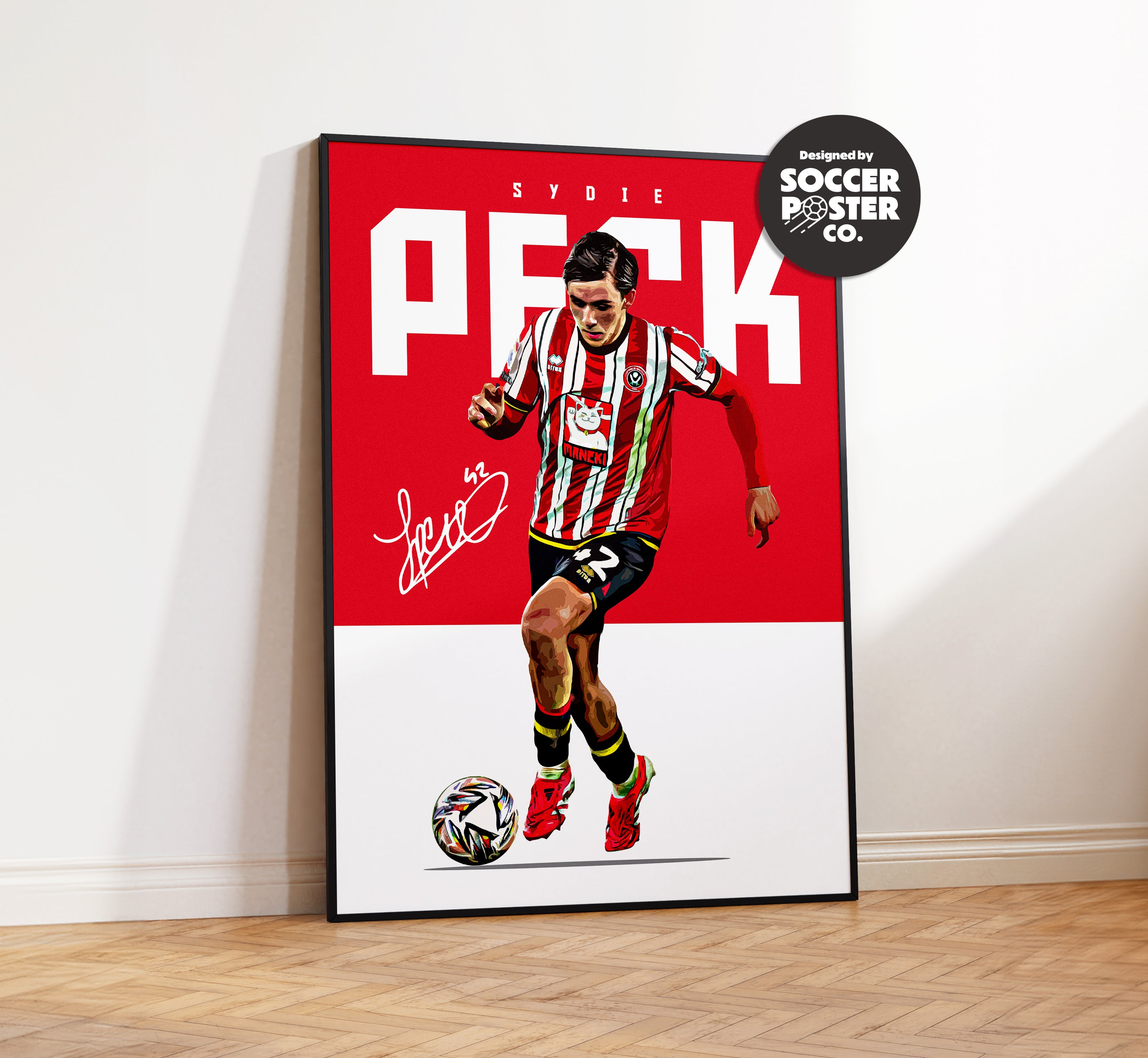 Sydie Peck 24/25 4K Poster – SoccerPosterCo
