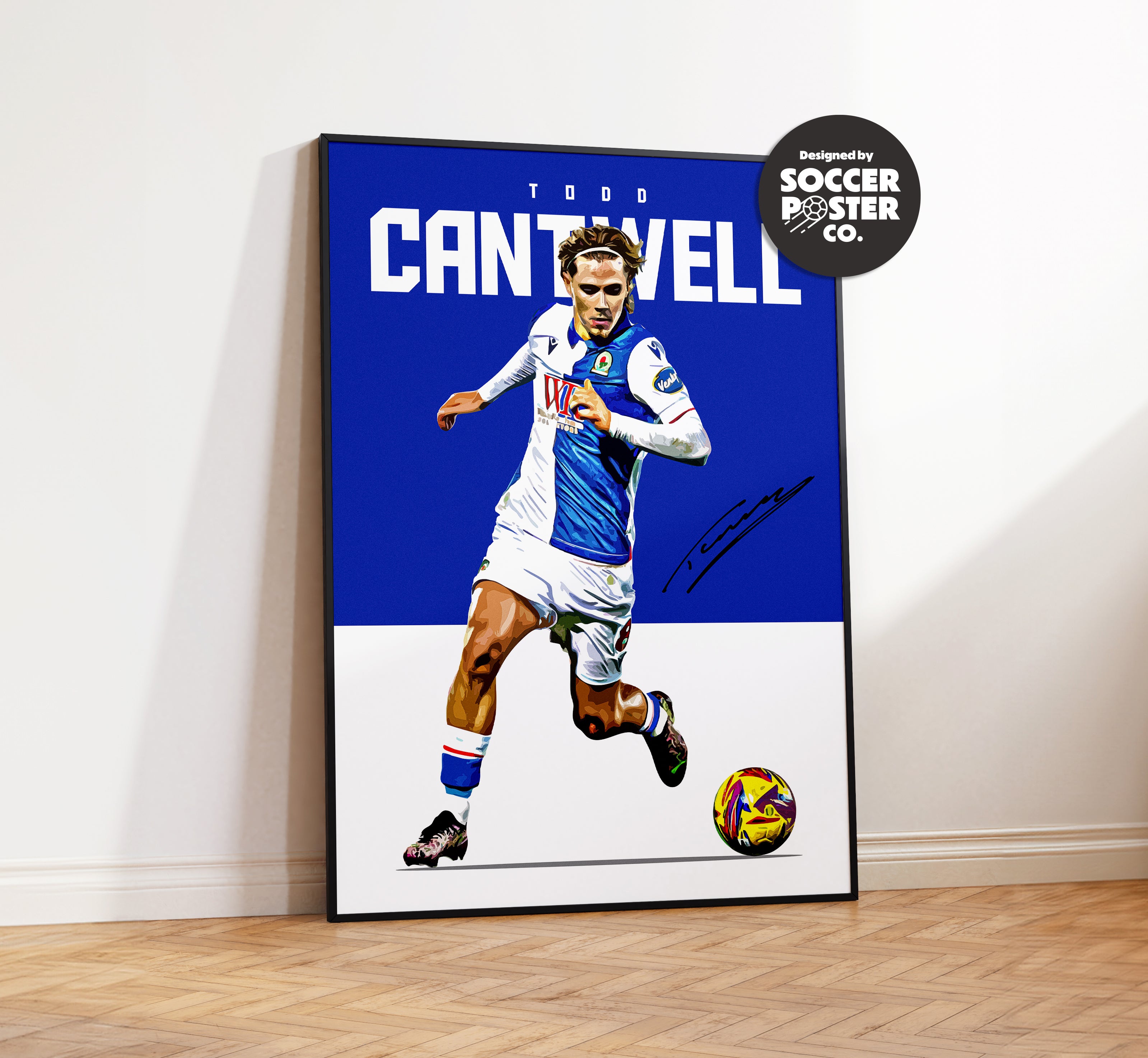 4K Blackburn Rovers Football Posters – SoccerPosterCo