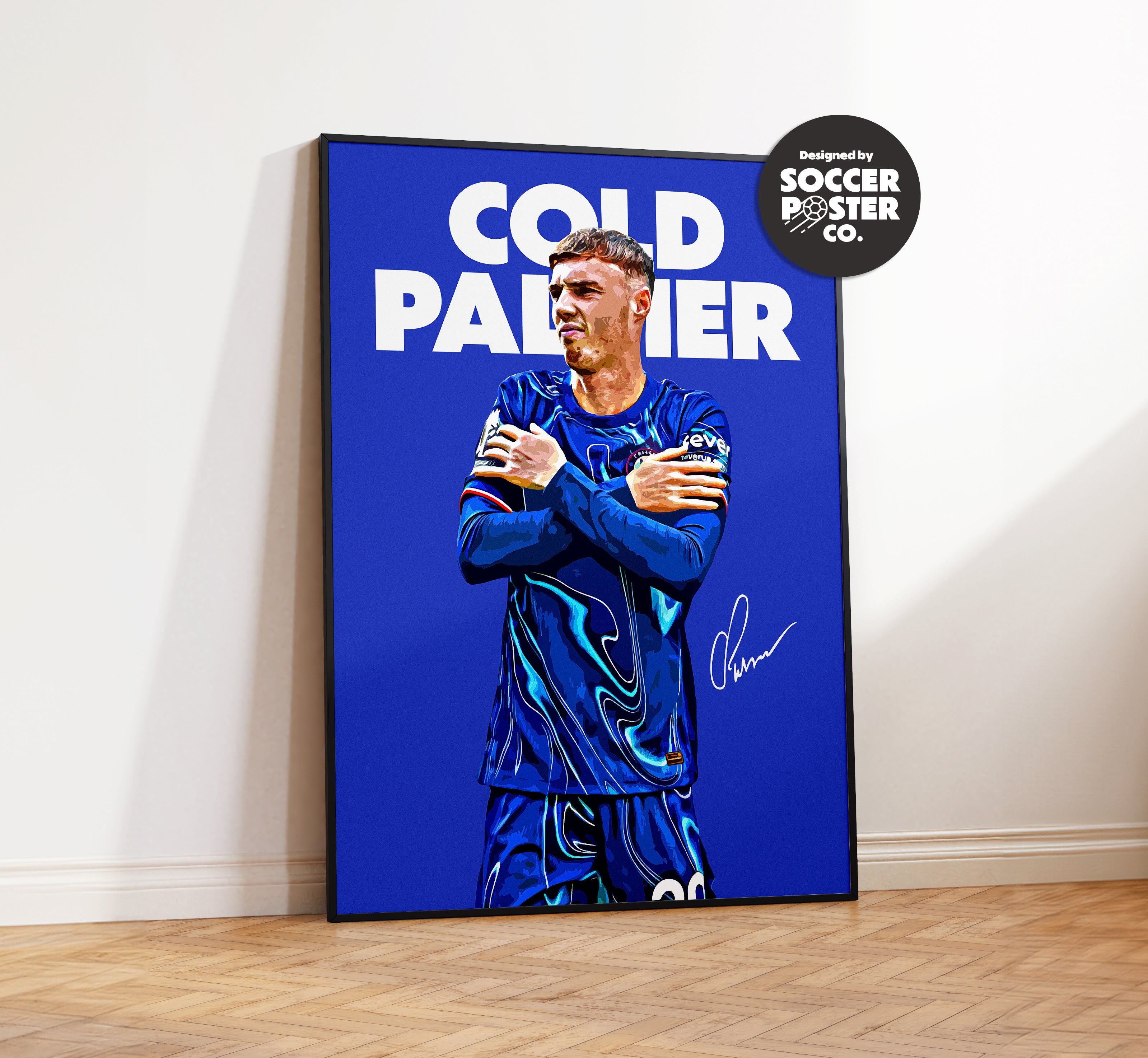 Cole 'Cold' Palmer 24/25 4K Poster – SoccerPosterCo