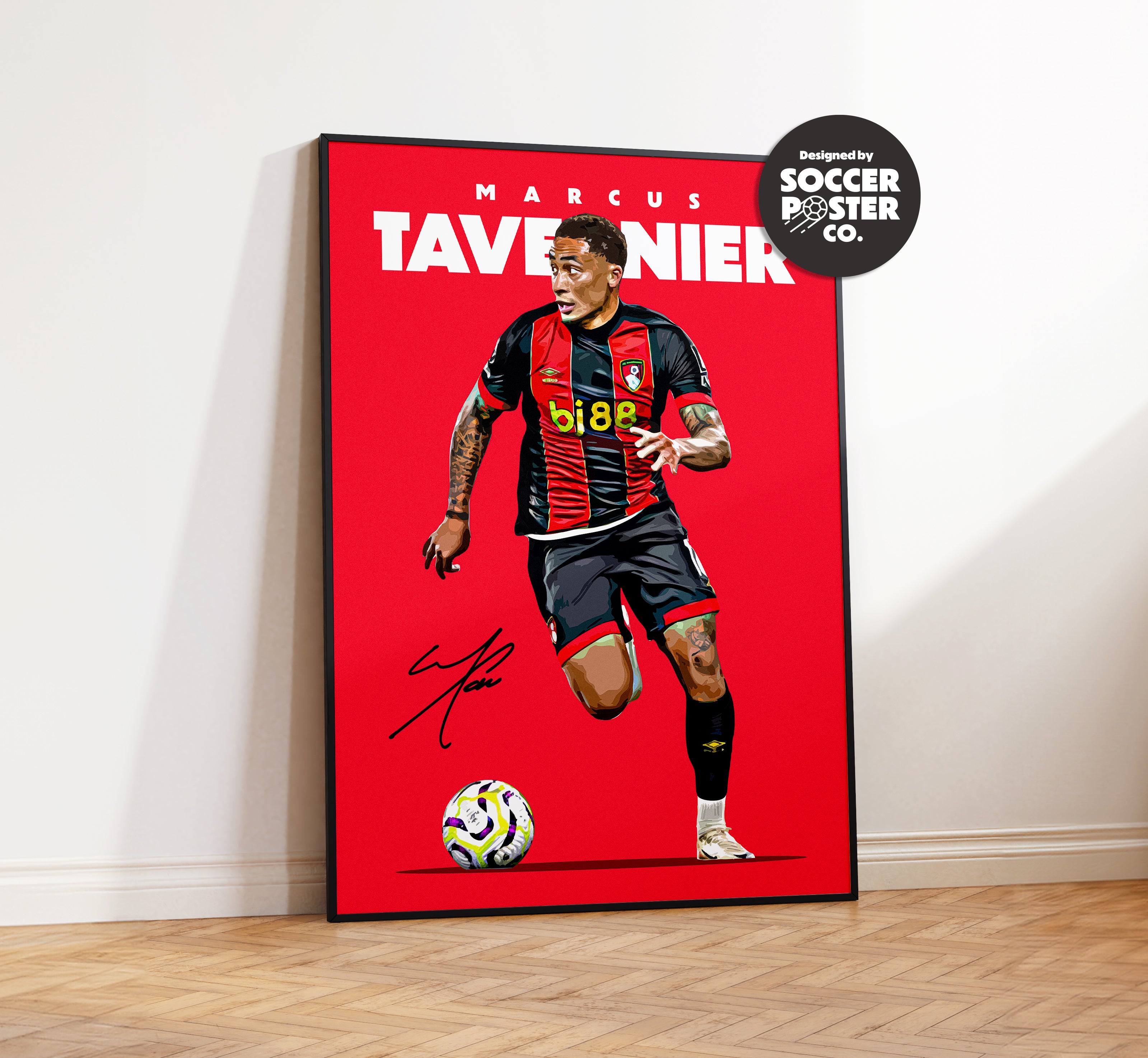 Marcus Tavernier 24/25 4K Poster – SoccerPosterCo