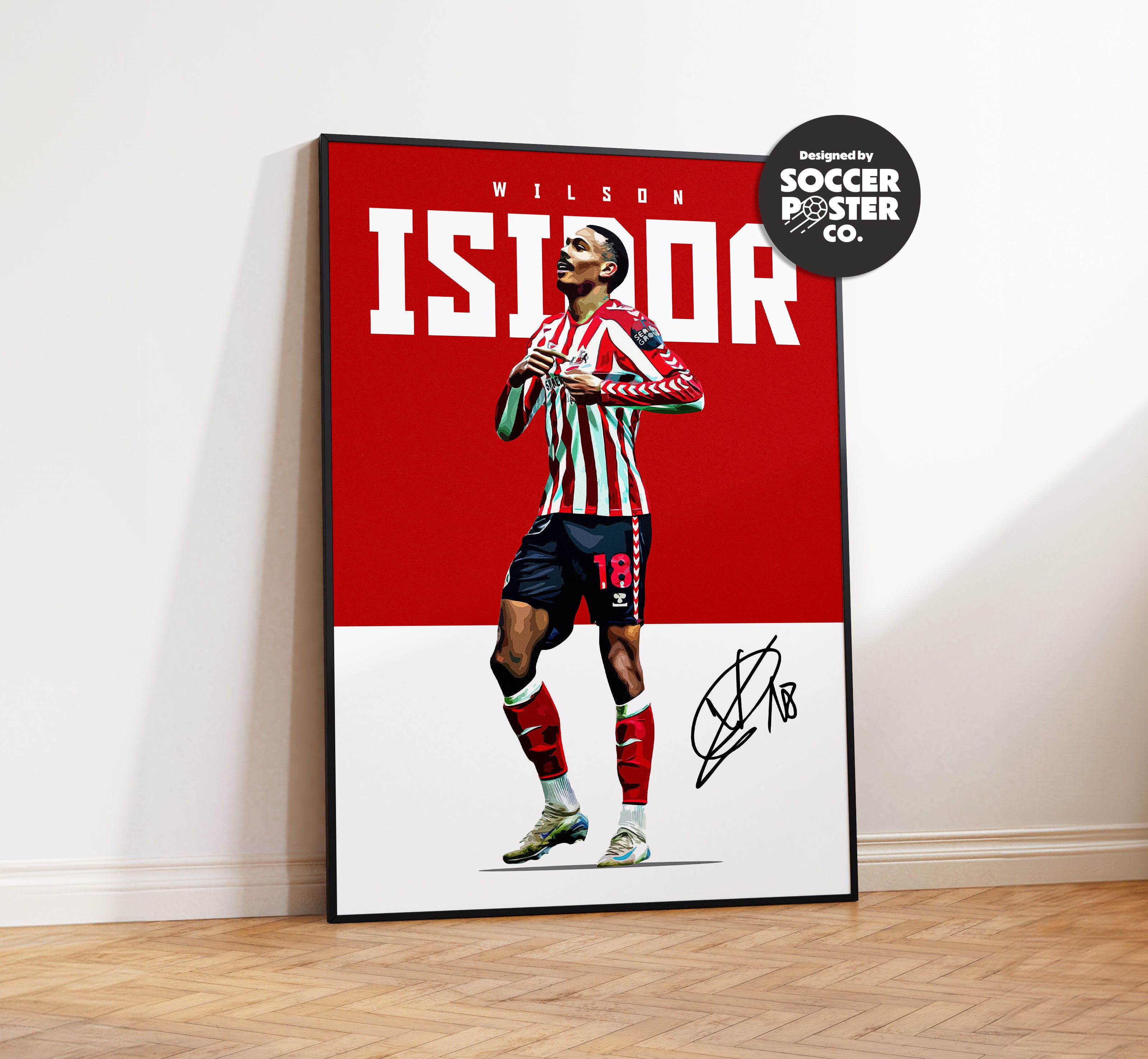 Wilson Isidor 24/25 4K Poster – SoccerPosterCo