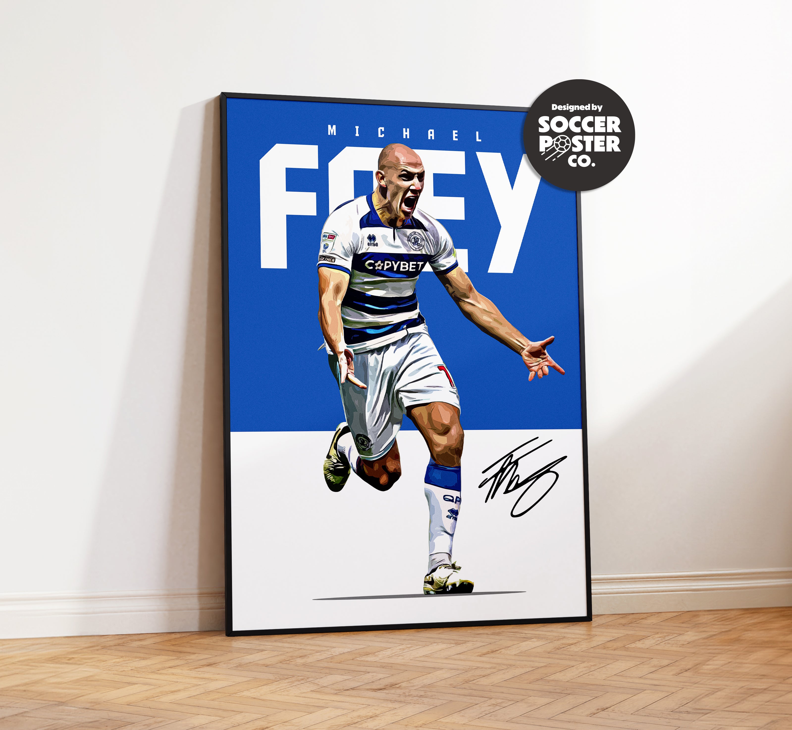 Michael Frey 24/25 4K Poster – SoccerPosterCo