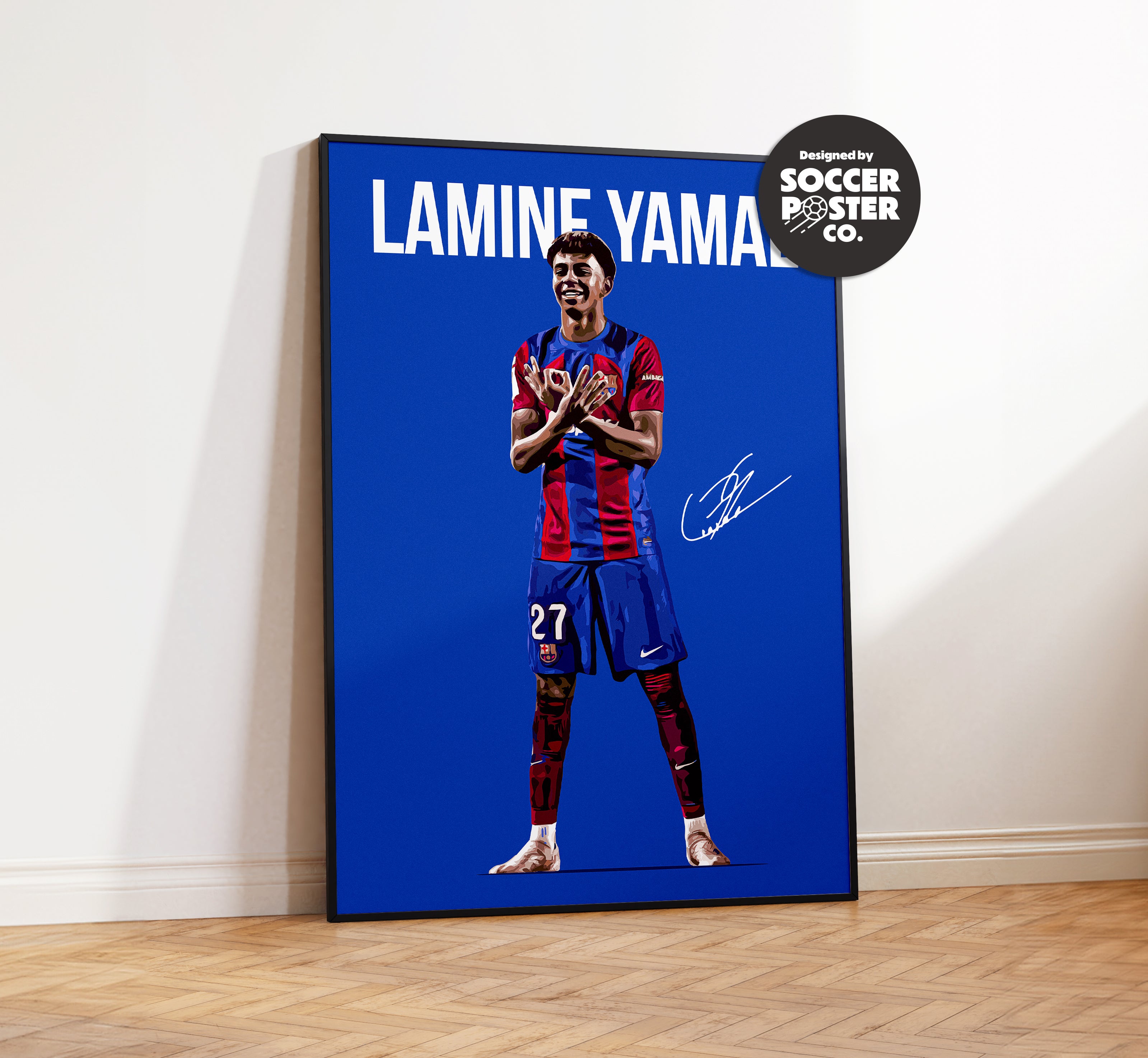 Lamine Yamal 4K Poster – SoccerPosterCo