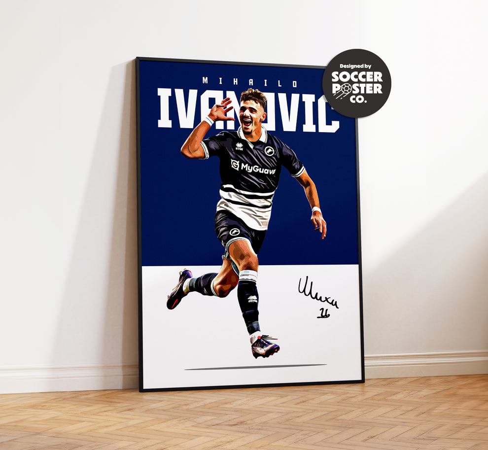 Mihailo Ivanovic 24/25 4K Poster – SoccerPosterCo