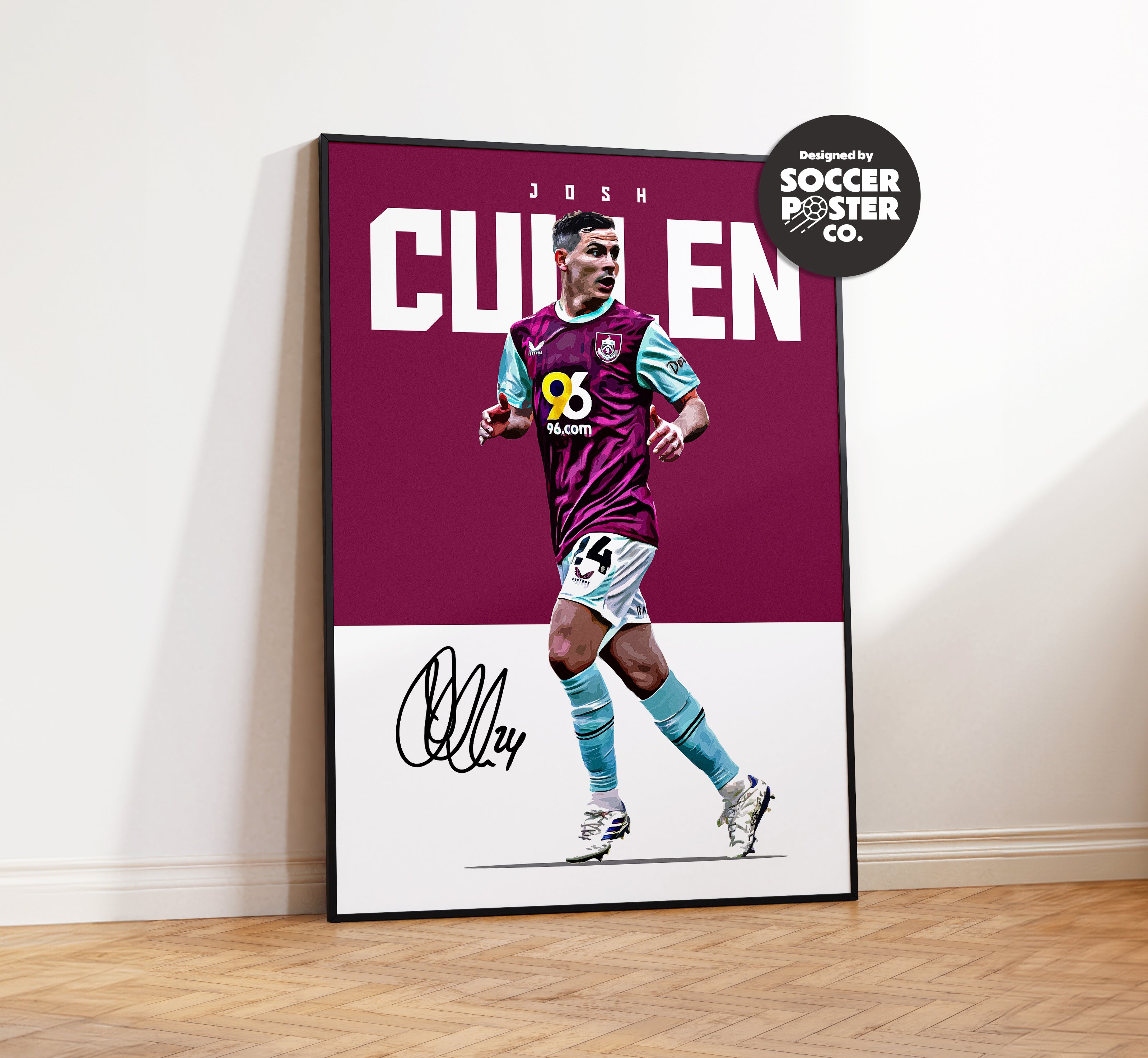 Josh Cullen 24/25 4K Poster – SoccerPosterCo