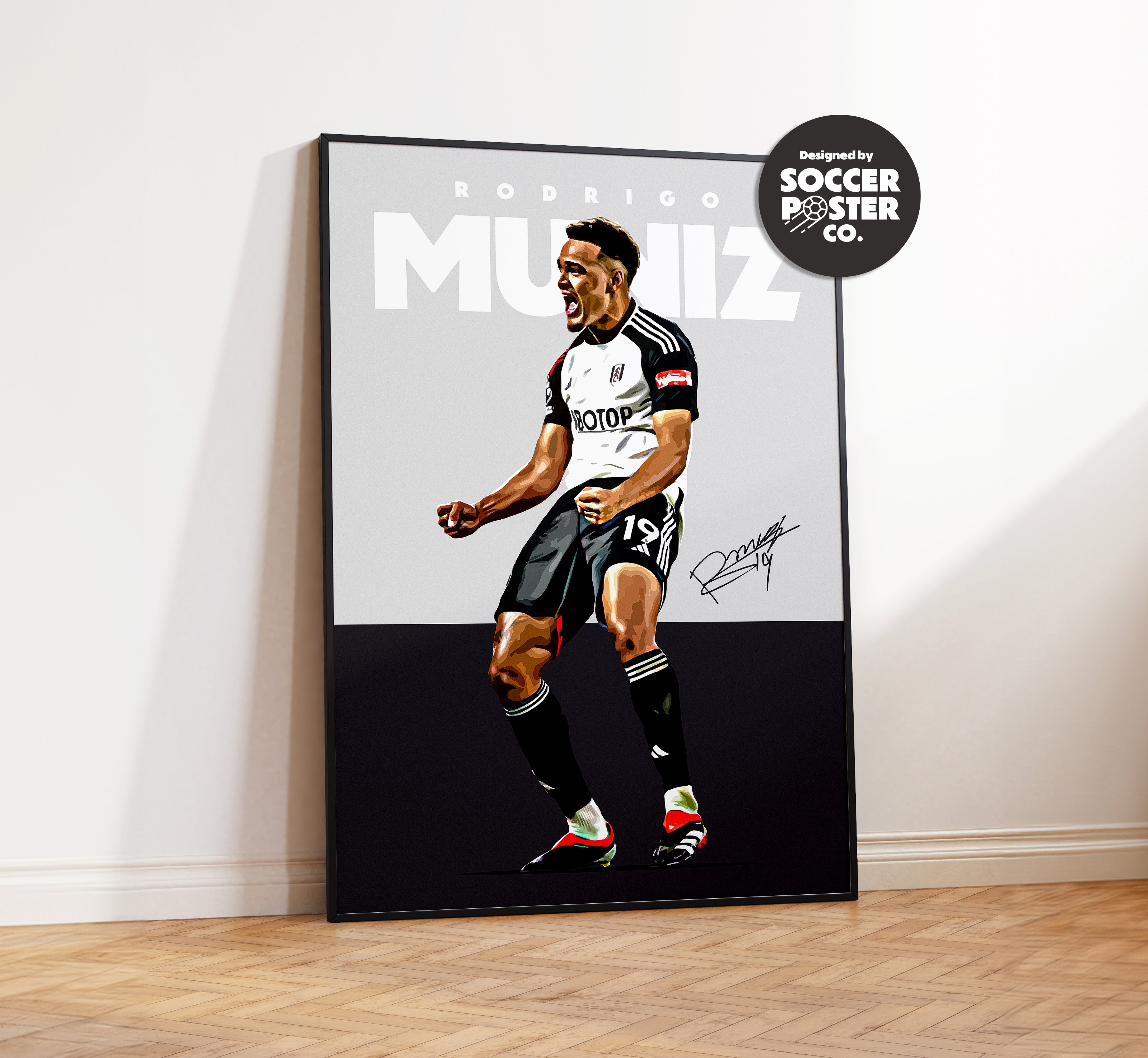 Rodrigo Muniz 24/25 4K Poster – SoccerPosterCo