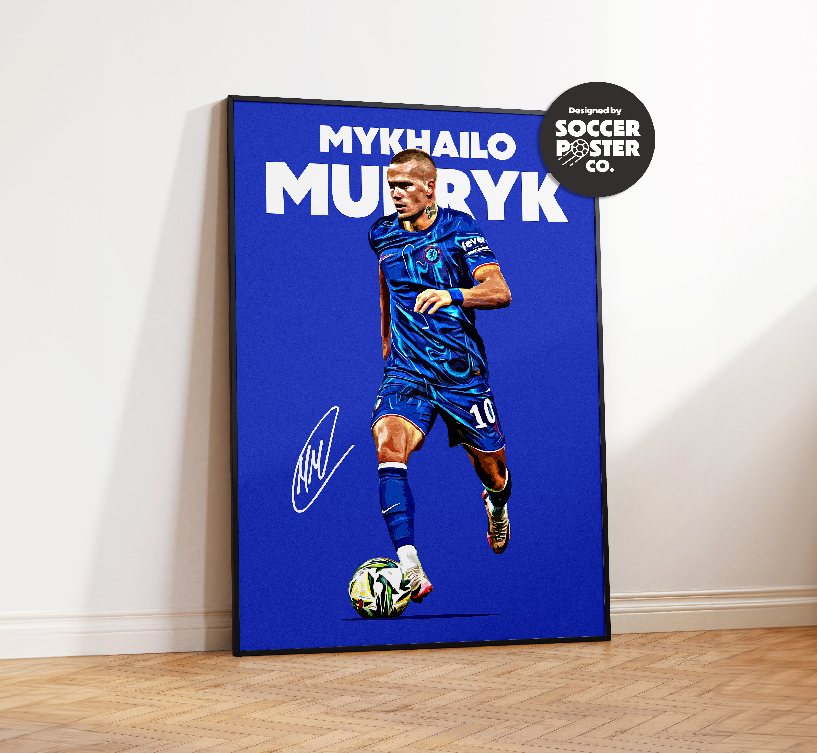 Mykhailo Mudryk 24/25 4K Poster – SoccerPosterCo