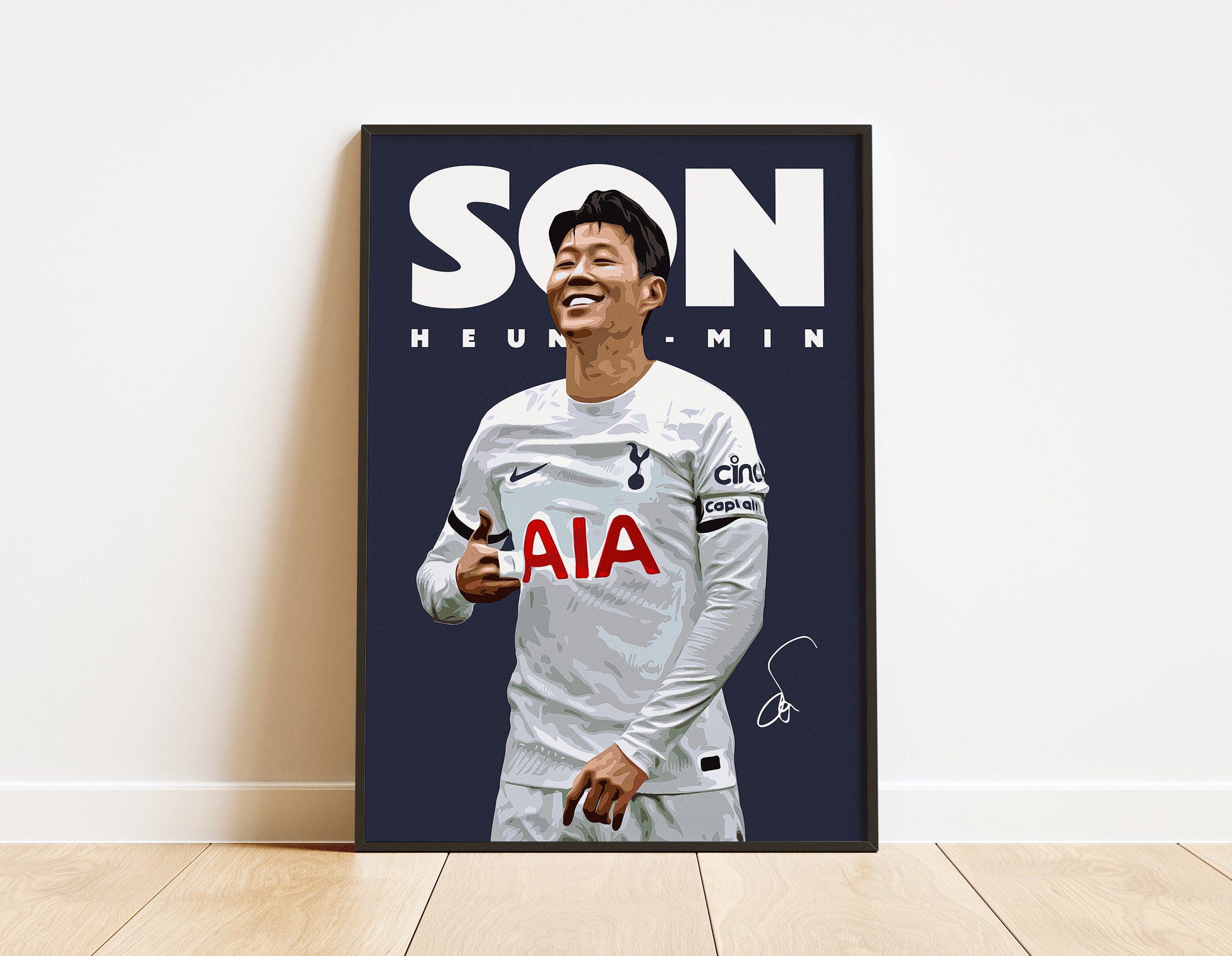 Son Heung-Min 4K Poster – SoccerPosterCo