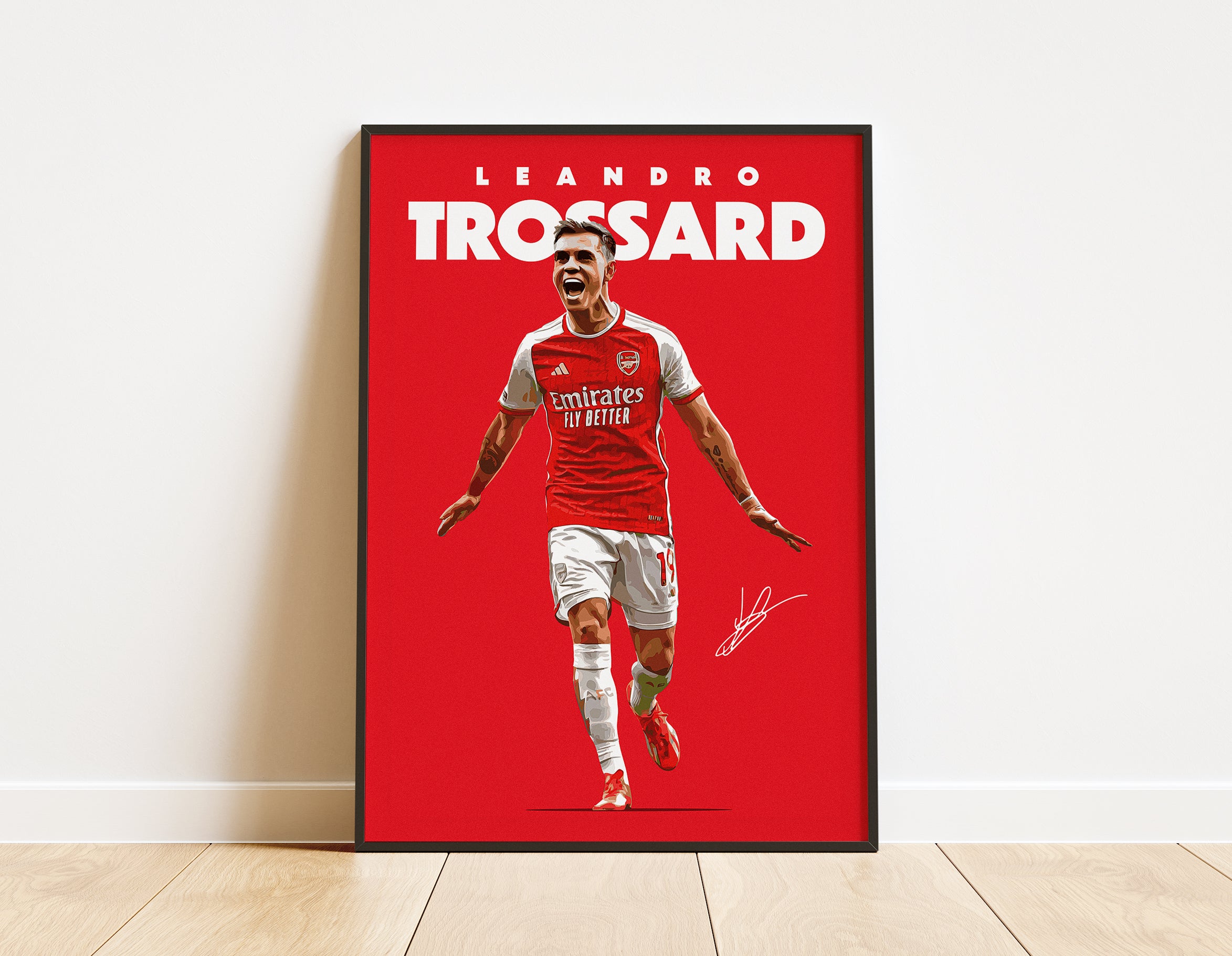 Leandro Trossard 4K Poster – SoccerPosterCo