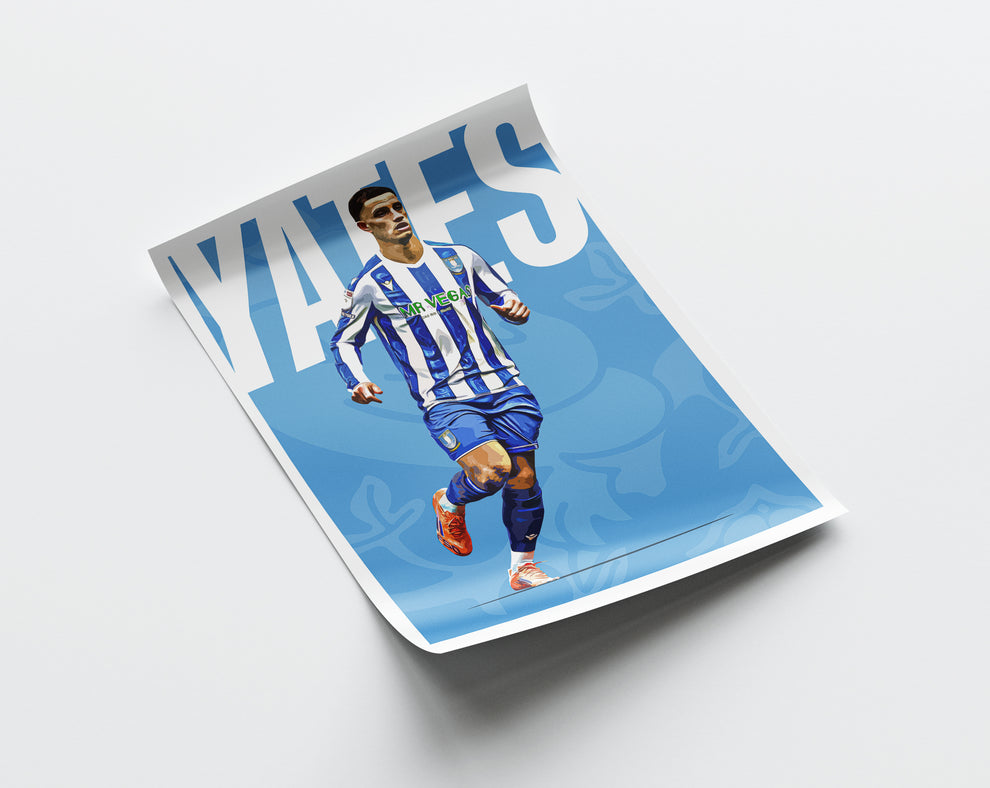 Jerry Yates 25/26 4K (Home) Poster – SoccerPosterCo