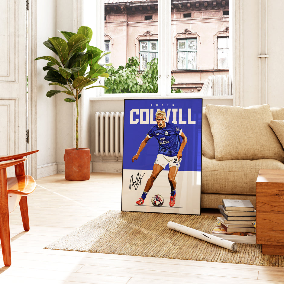 4K Cardiff City Football Posters – SoccerPosterCo