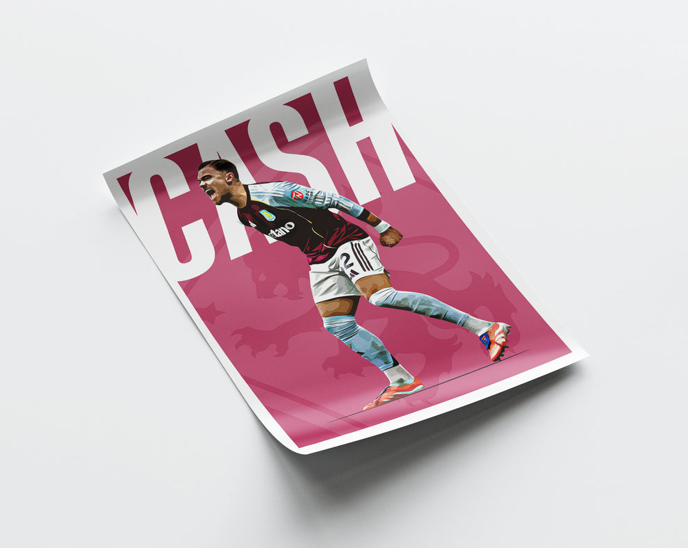 Matty Cash 25/26 4K (Home) Poster – SoccerPosterCo