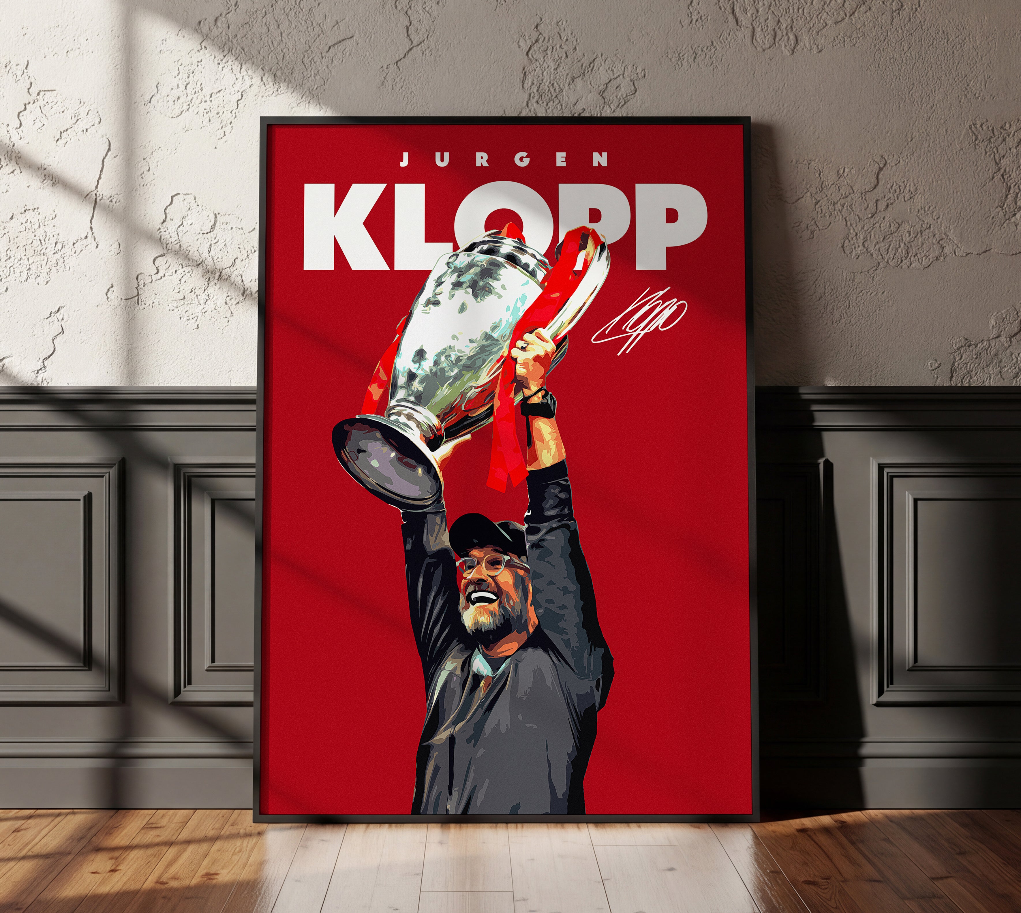 Jurgen Klopp 4K Poster – SoccerPosterCo