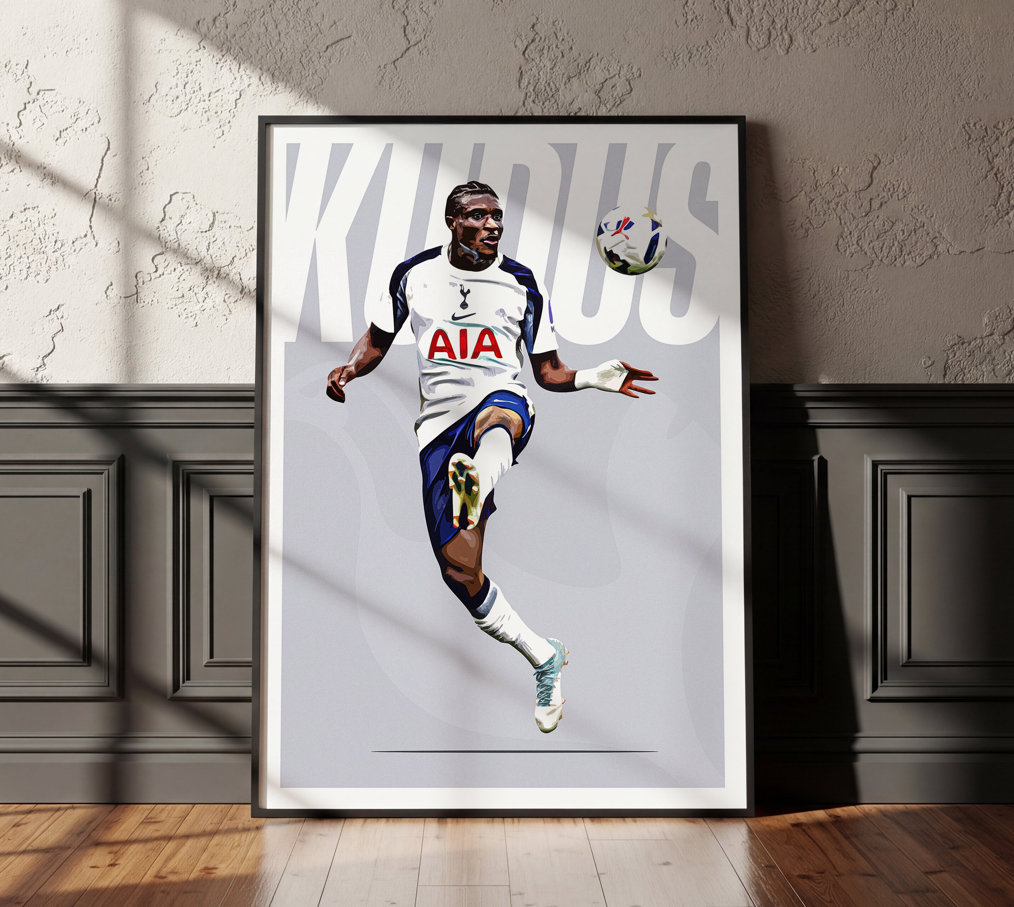 Mohammed Kudus 25/26 4K (Home) Poster – SoccerPosterCo