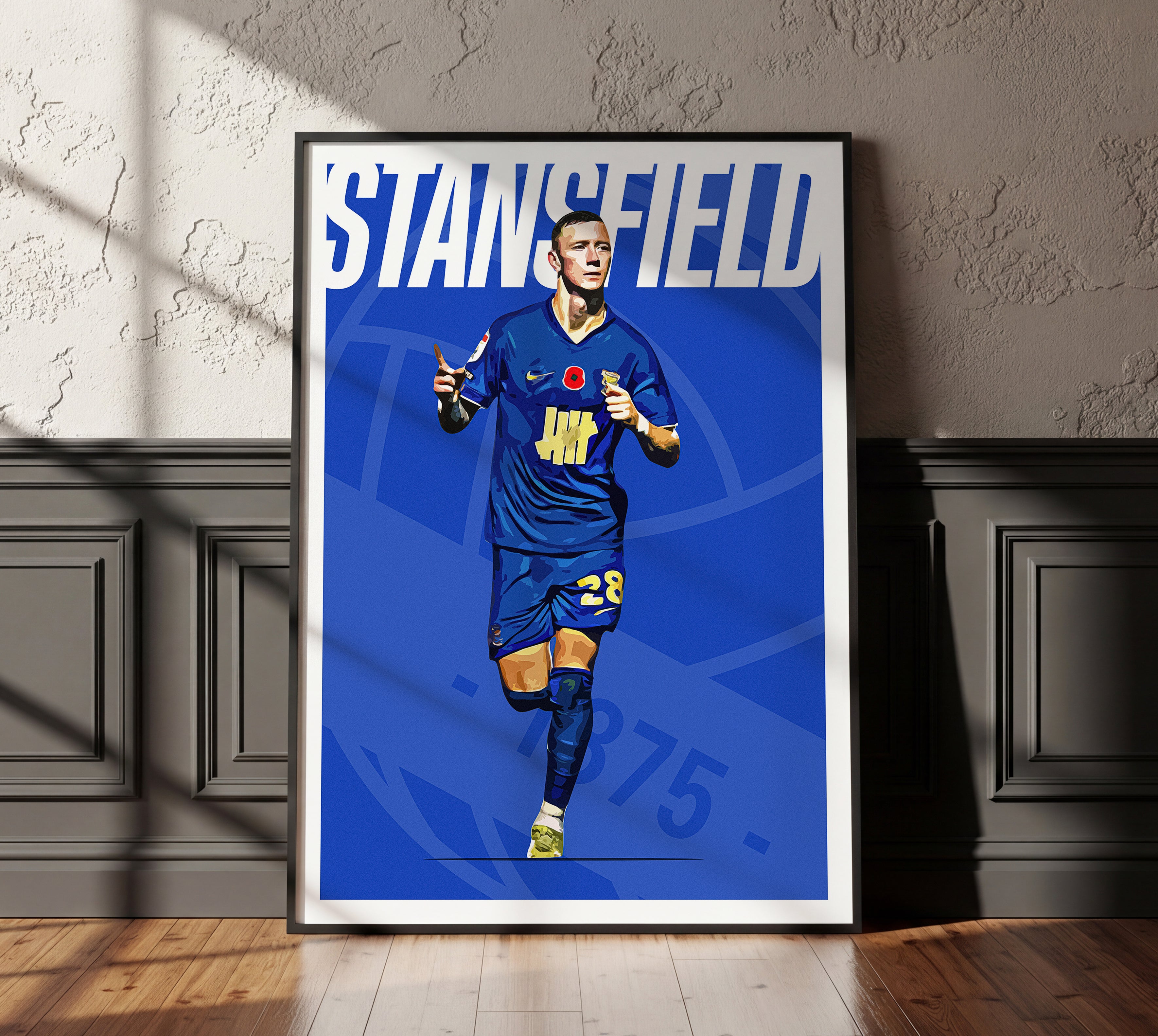 Jay Stansfield 25/26 4K (Home) Poster – SoccerPosterCo