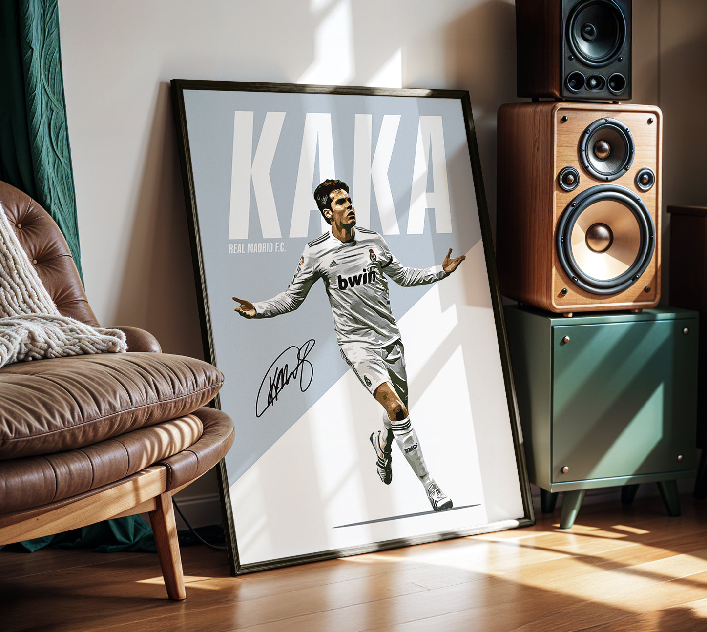 Kaka 4K Icon Poster – SoccerPosterCo
