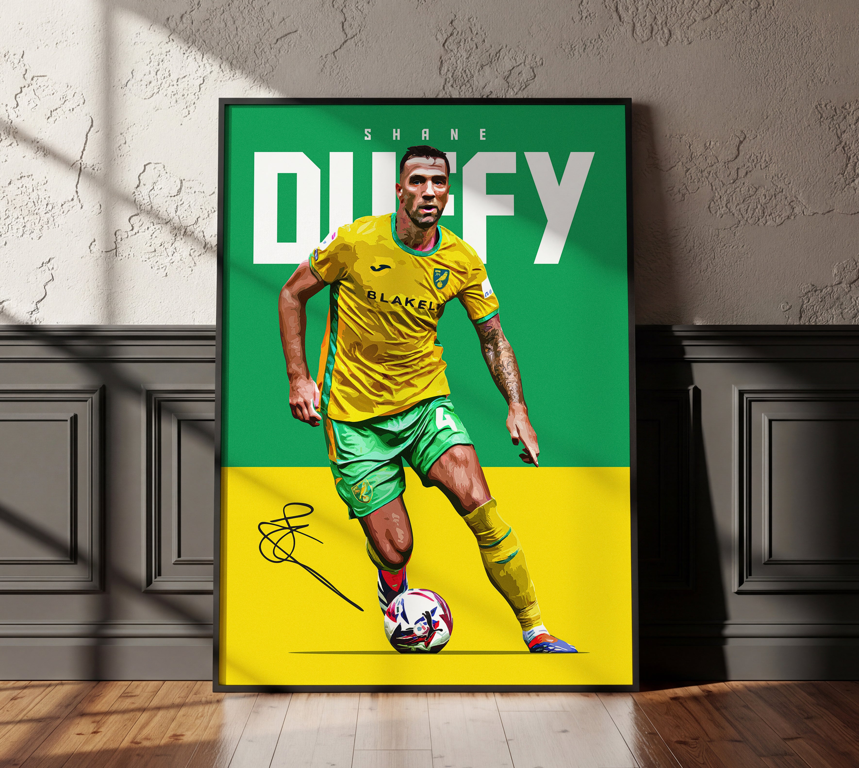 Shane Duffy 24/25 4K Poster – SoccerPosterCo