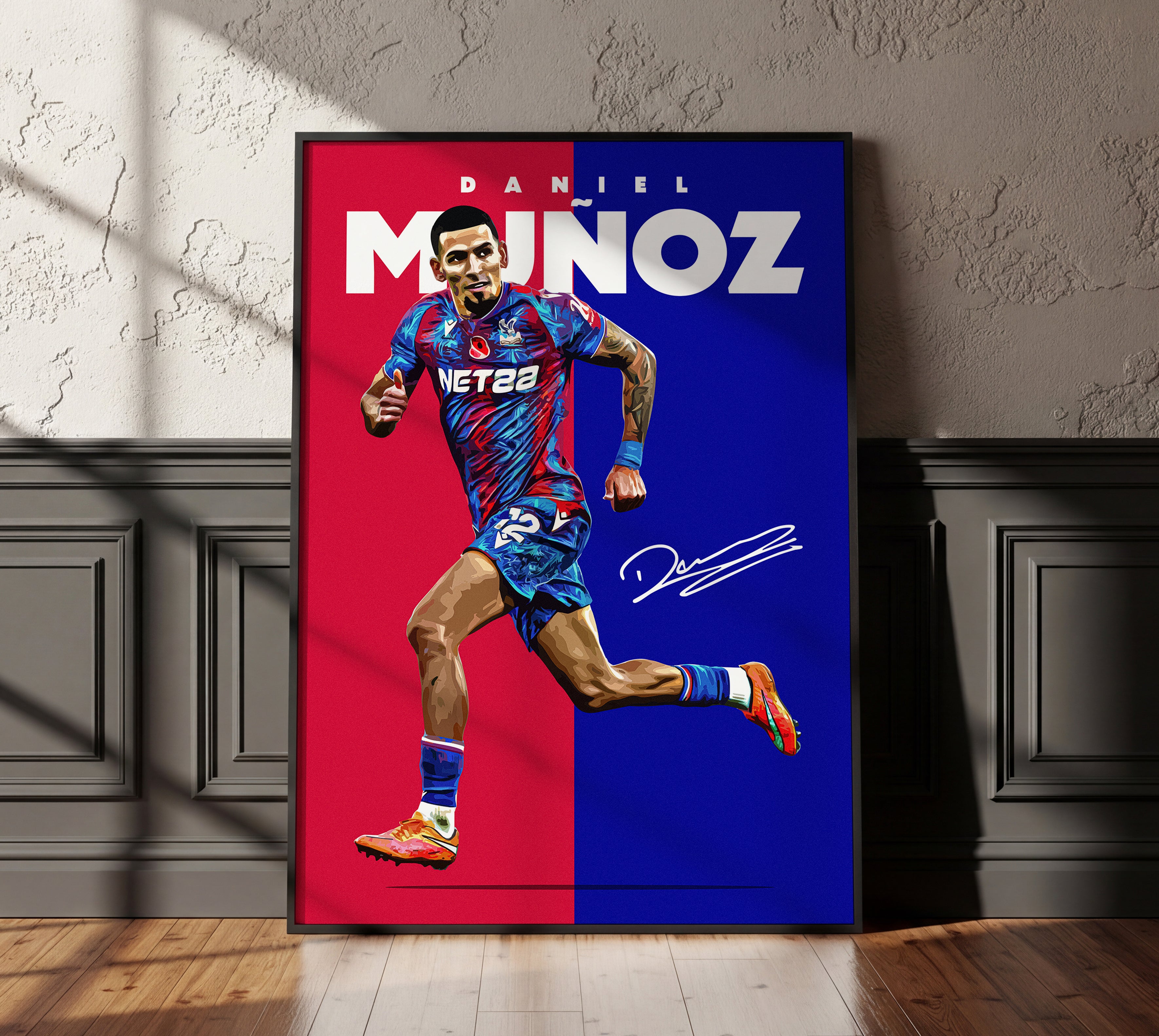 Jean-Philippe Mateta 24/25 4K Poster – SoccerPosterCo