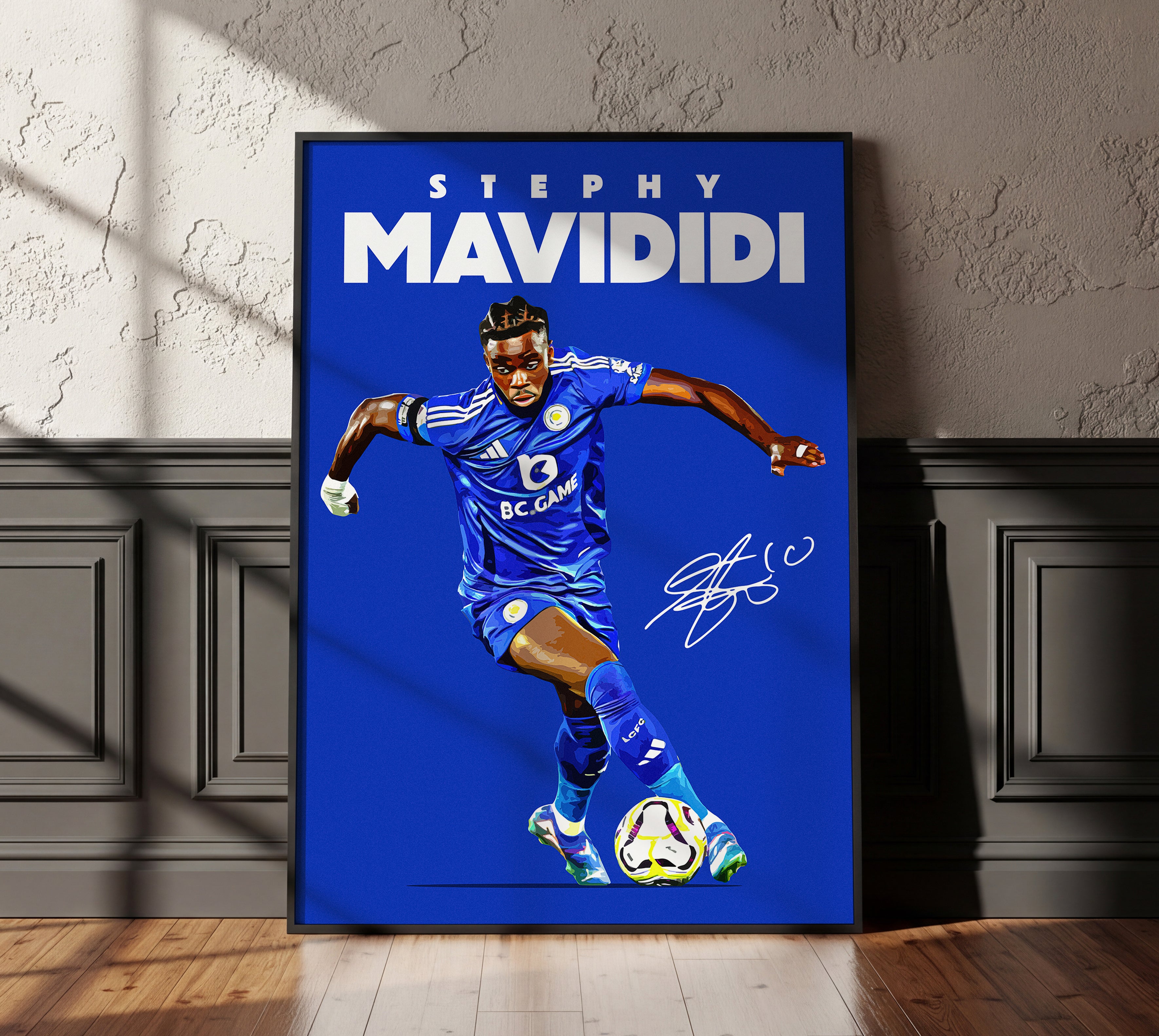 Stephy Mavididi 24/25 4K Poster – SoccerPosterCo