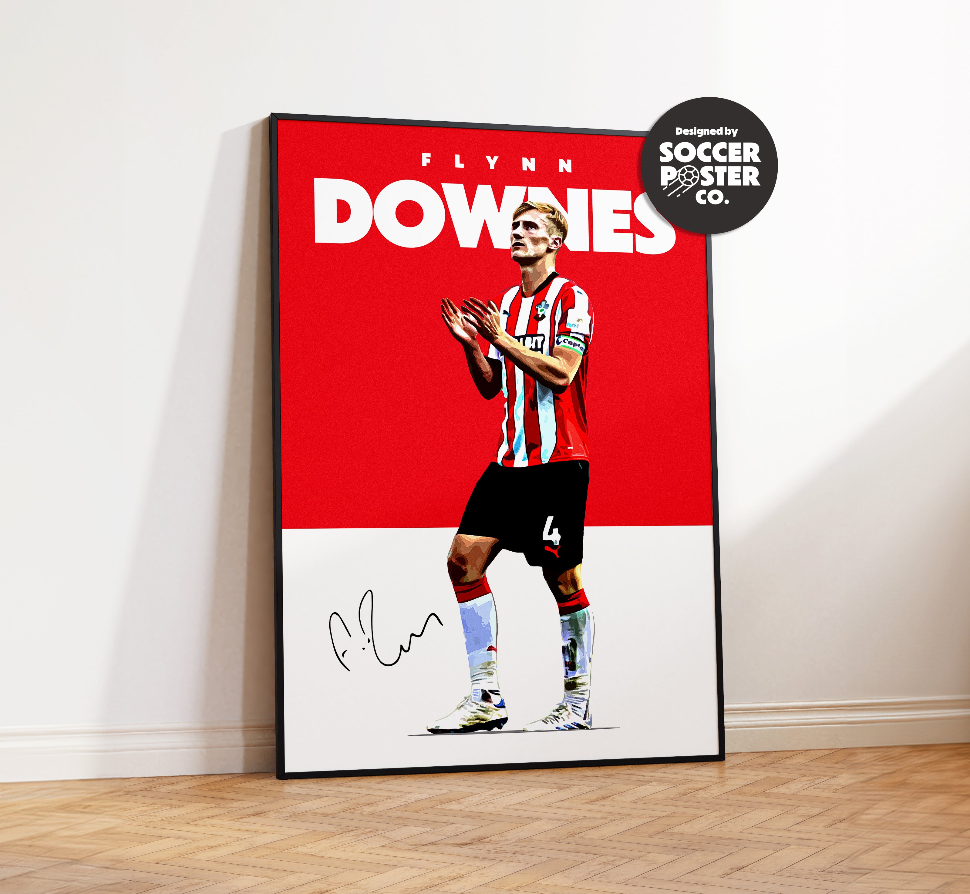 Flynn Downes 24/25 4K Poster – SoccerPosterCo