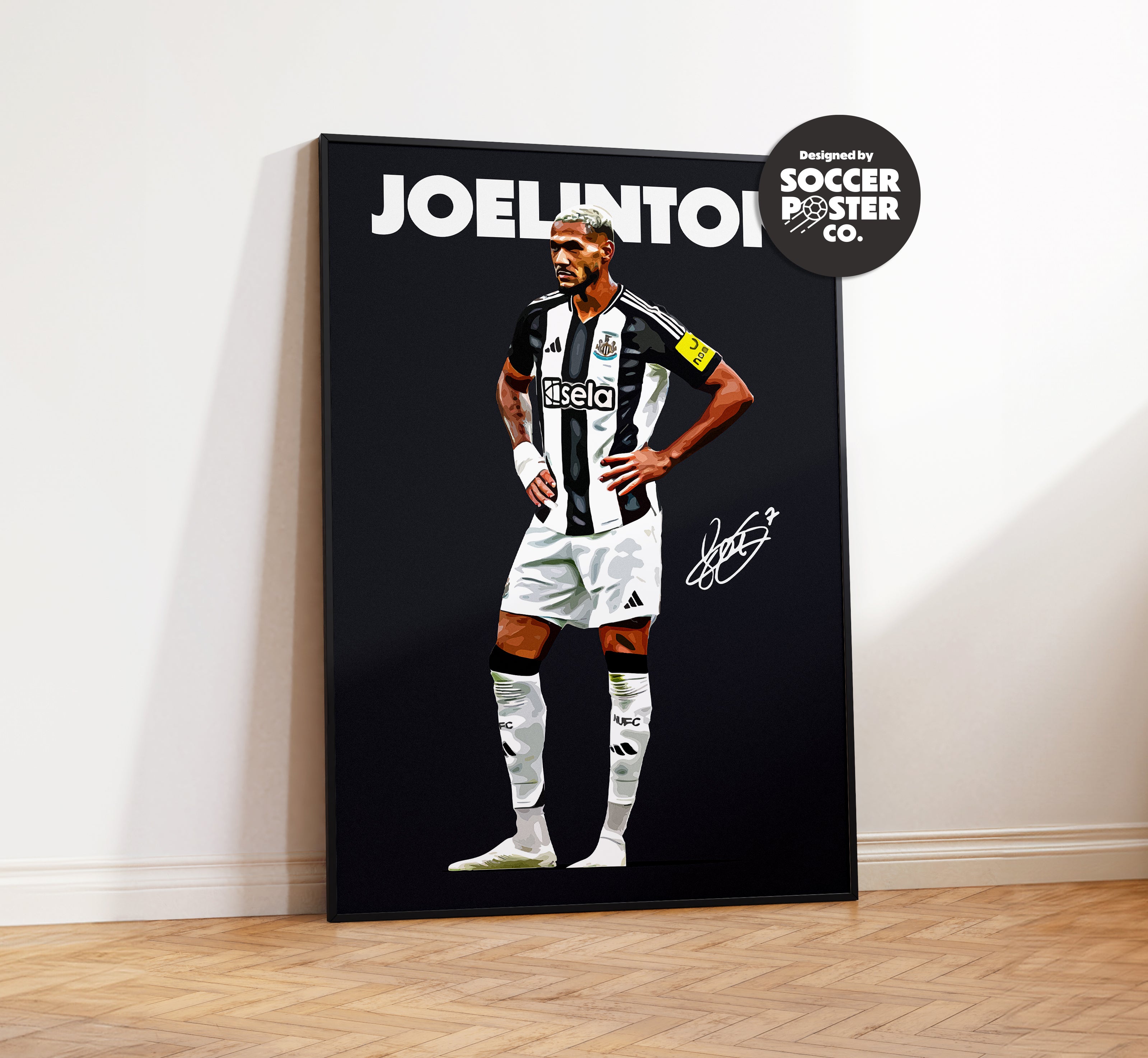 Joelinton 24/25 4K Poster – SoccerPosterCo