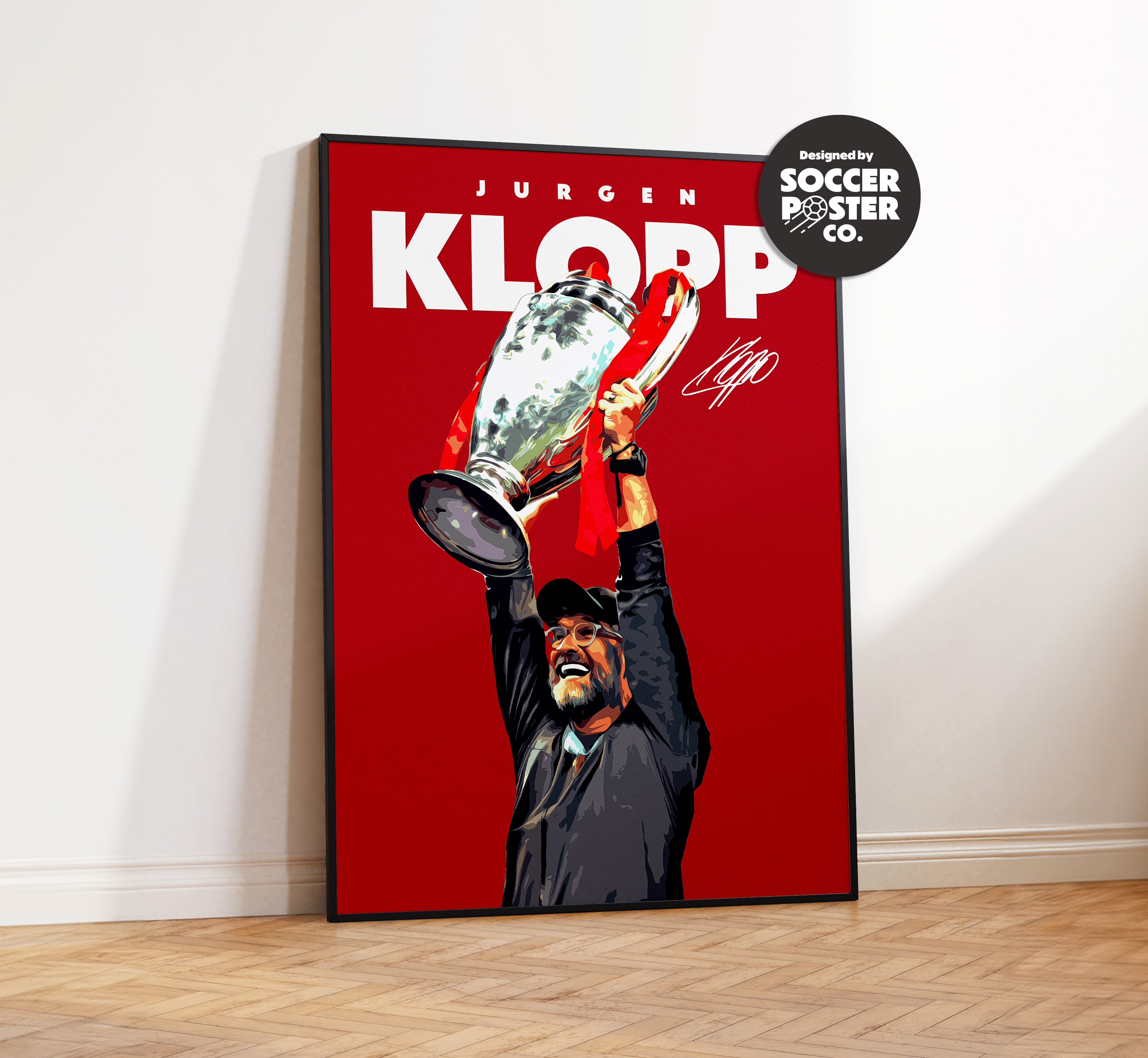 Jurgen Klopp 4K Poster – SoccerPosterCo
