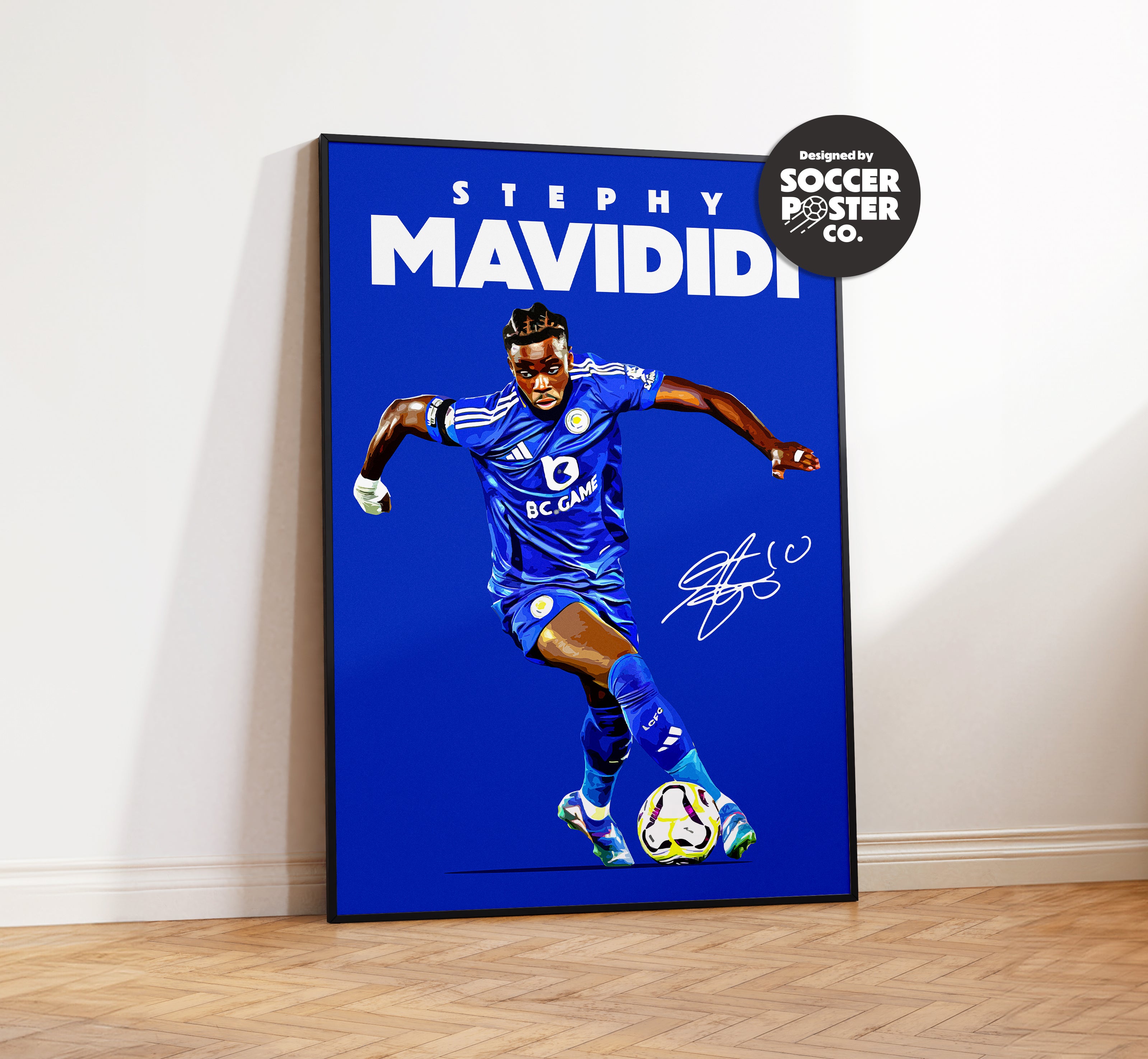 Stephy Mavididi 24/25 4K Poster – SoccerPosterCo