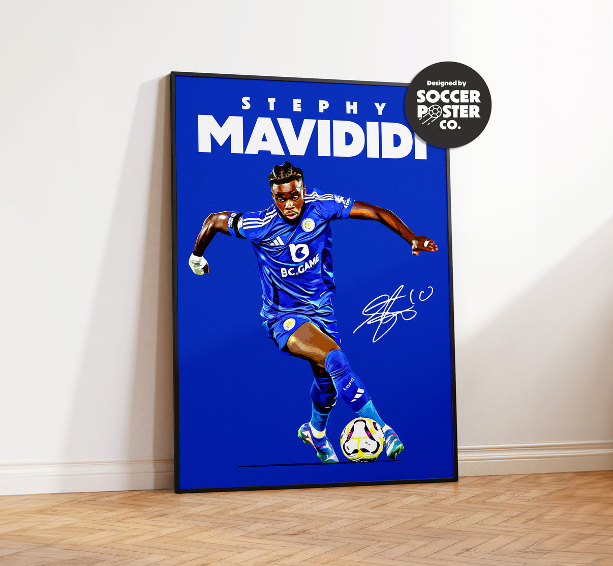 Stephy Mavididi 24/25 4K Poster – SoccerPosterCo