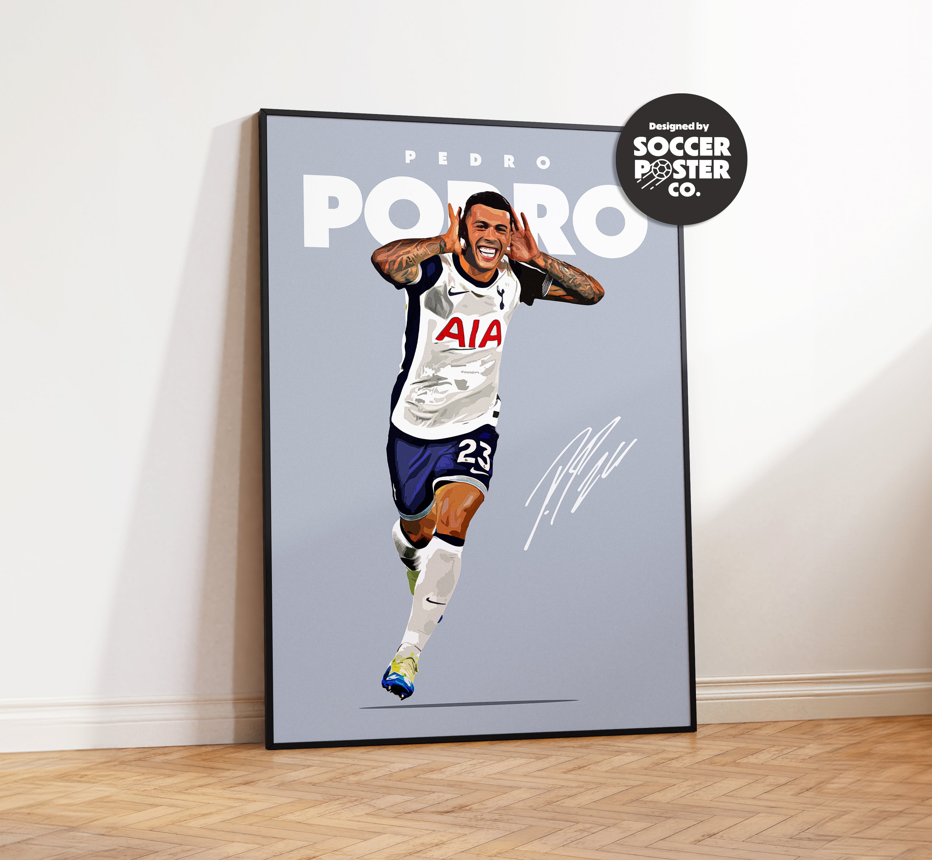 Pedro Porro 24/25 4K Poster – SoccerPosterCo